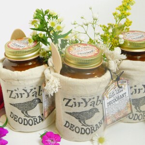 Natural Deodorant | Plastic Free in Glass Jar | Lasts 24 Hours ...