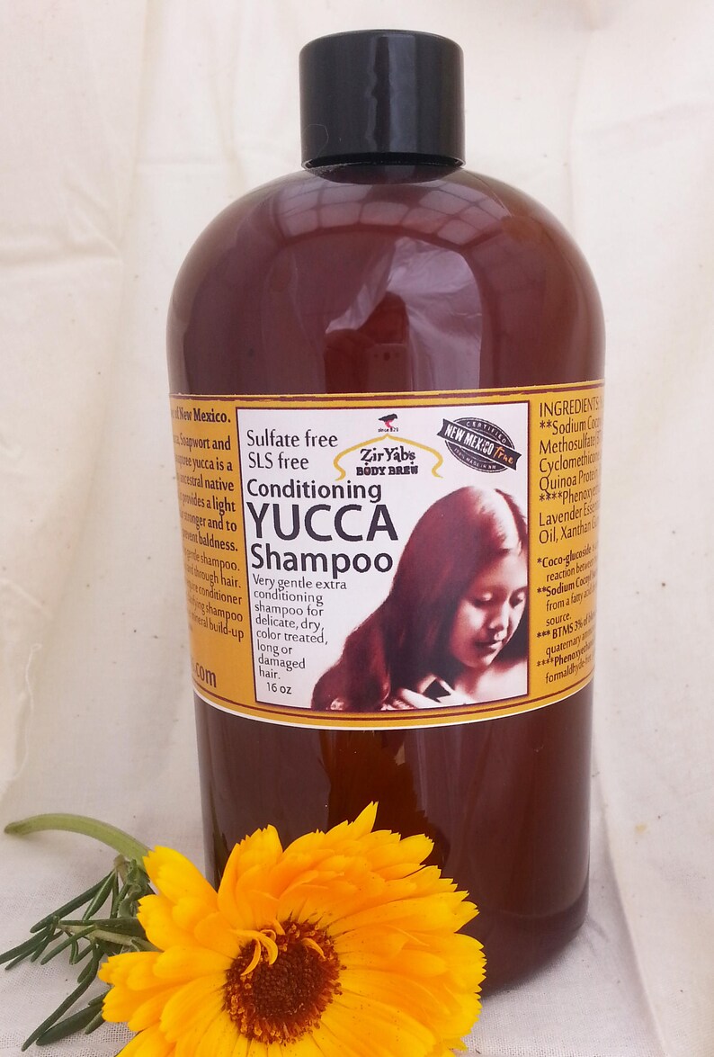 Yucca Shampoo Soapwort Soap Nut Shampoo Sulfate Free | Etsy
