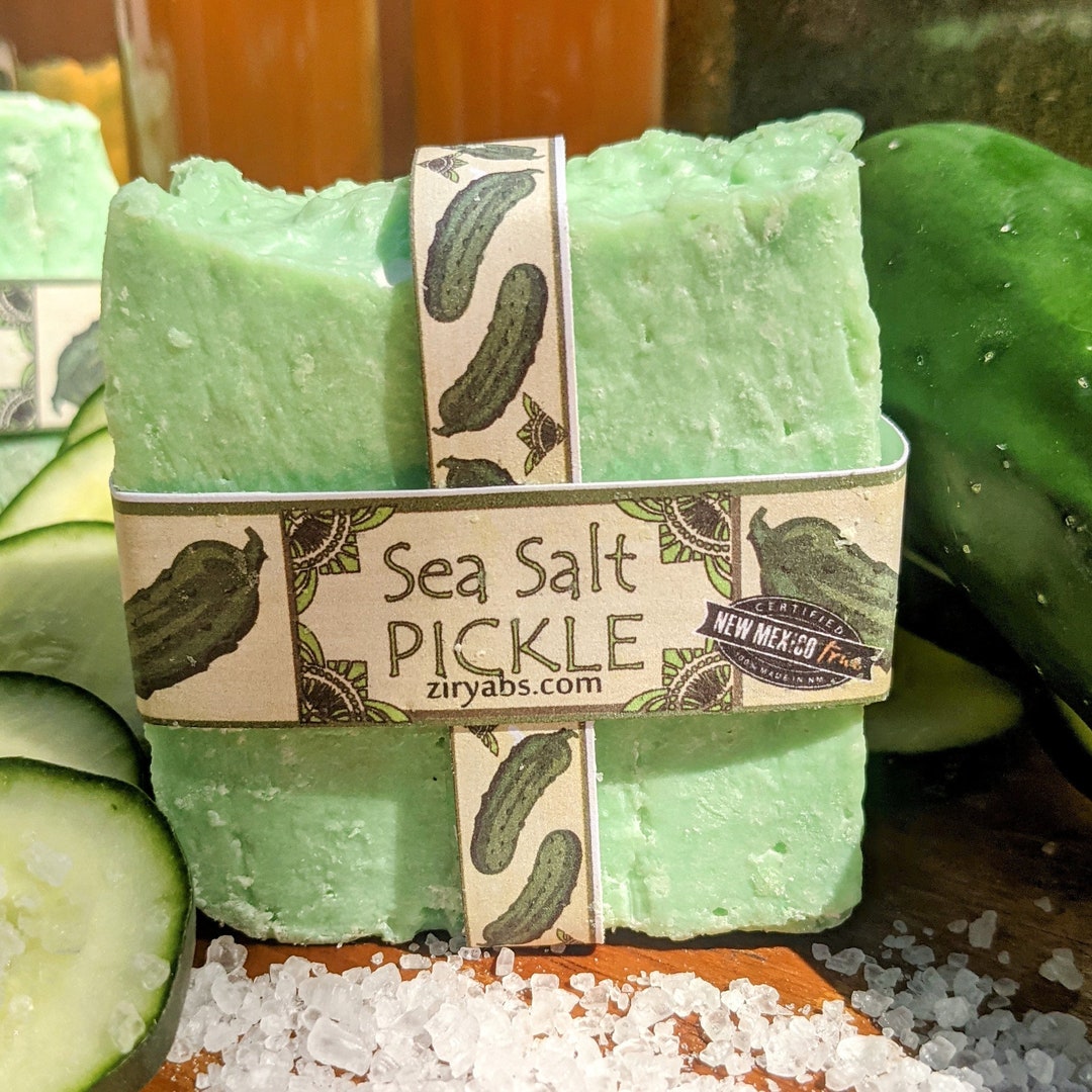 Pickle Soap With Sea Salt - Etsy