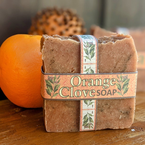 Orange Soap - Etsy