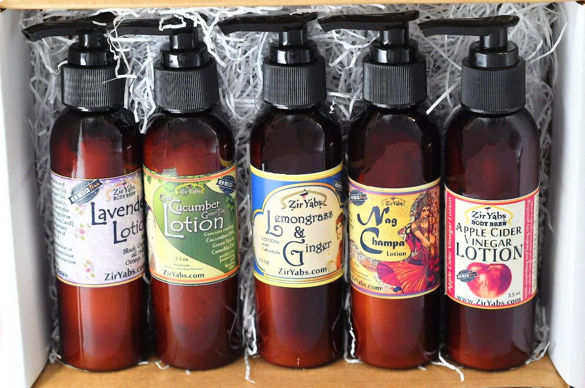 Lotion Gift Set | 5 Lotions for 4 | Lotions for Every Season | Gift to ...