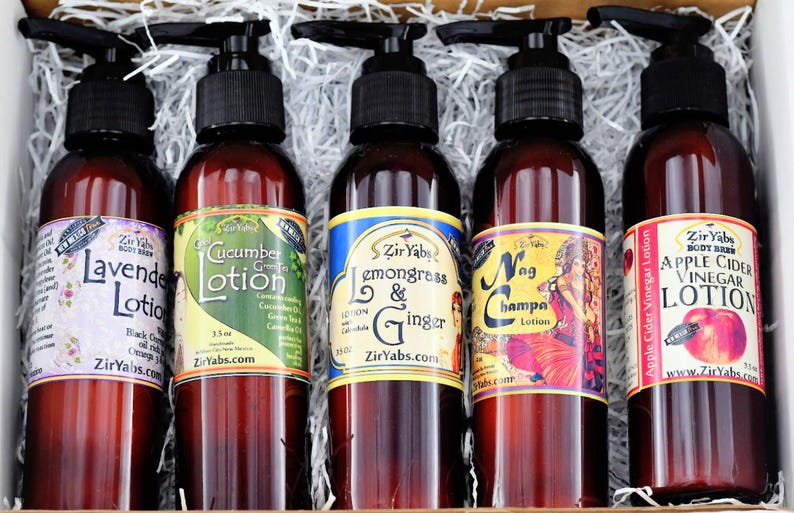 Lotion Gift Set | 5 Lotions for 4 | Lotions for Every Season | Gift to ...