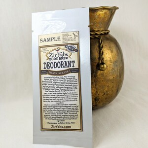 FREE Natural Deodorant Samples | Pack of Three - Etsy