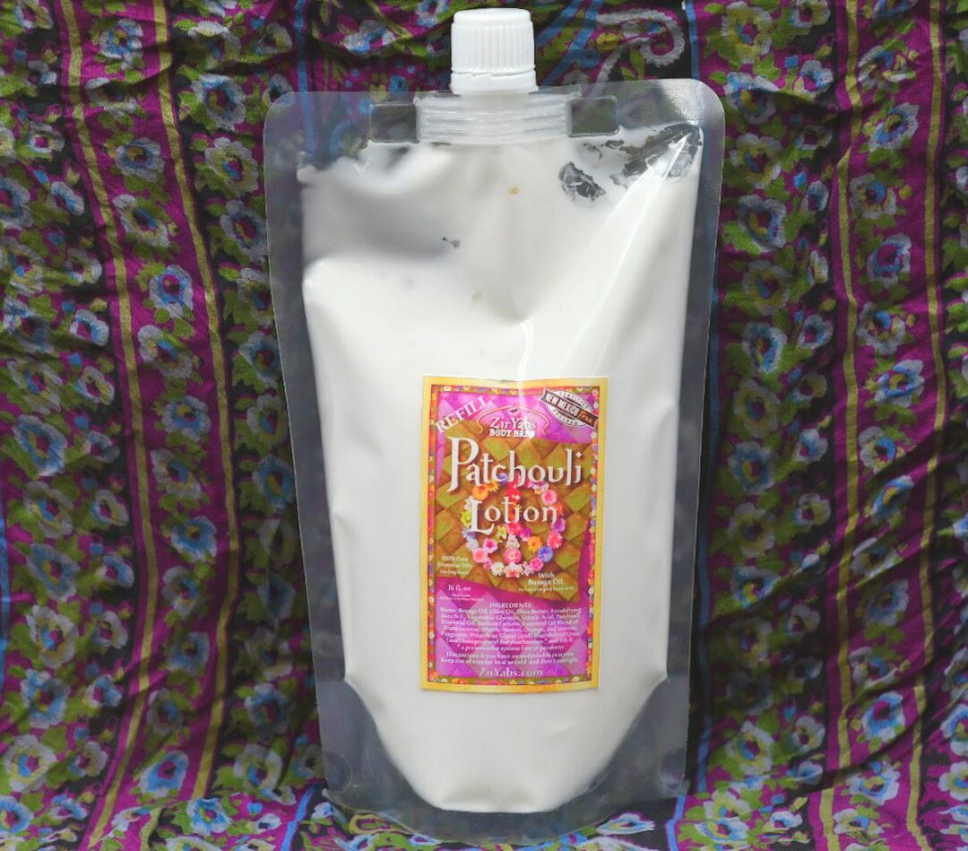 Patchouli Lotion Refill Bag 16 Oz - Etsy