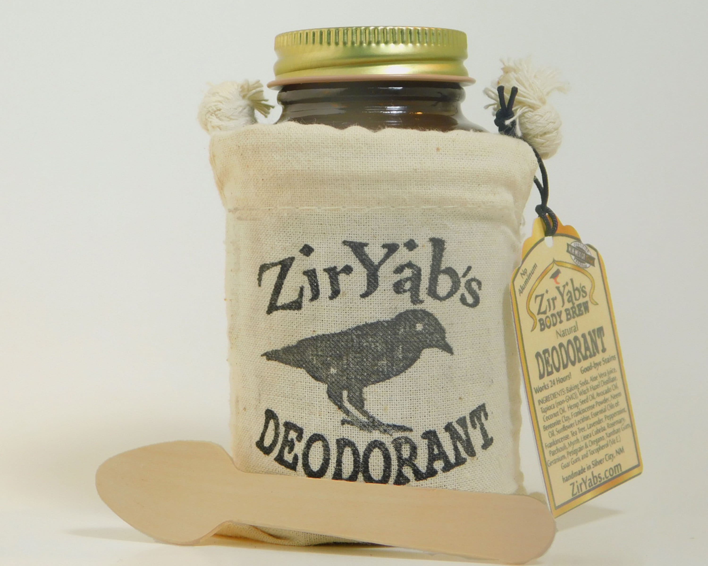 Natural Deodorant | Plastic Free in Glass Jar | Lasts 24 Hours ...