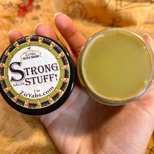 STRONG STUFF SALVE - Etsy