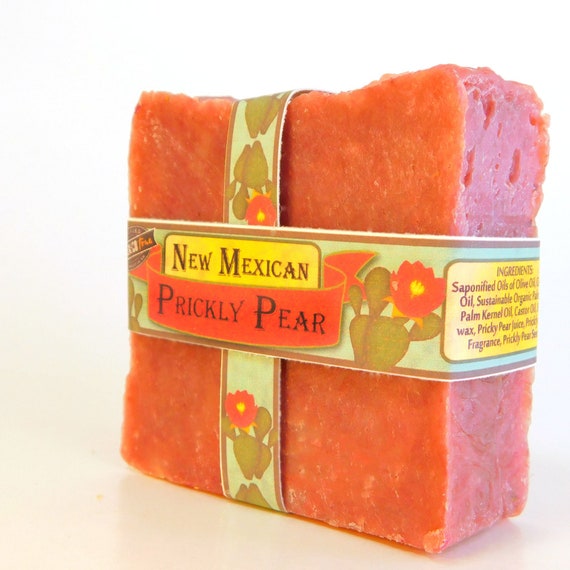 New Mexican Prickly Pear Soap with Real Prickly Pear Juice and | Etsy