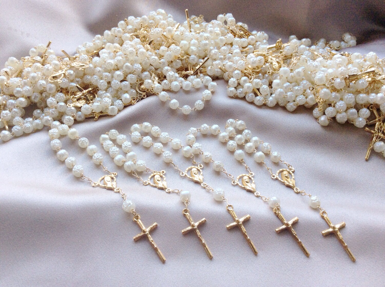 100 Pcs Rosaries/decenario Rosaries/mini Rosaries/first - Etsy