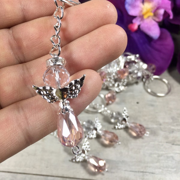 Angel Wing Keychain - Etsy