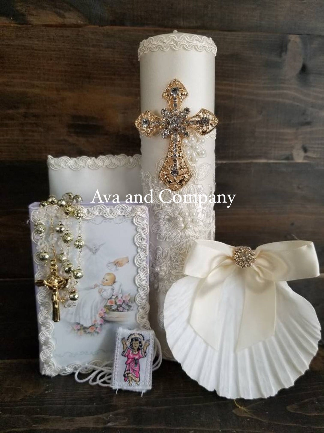 Baptism Candle Boy, Baptism Candle/vela Para Bautizo/religious Candle ...