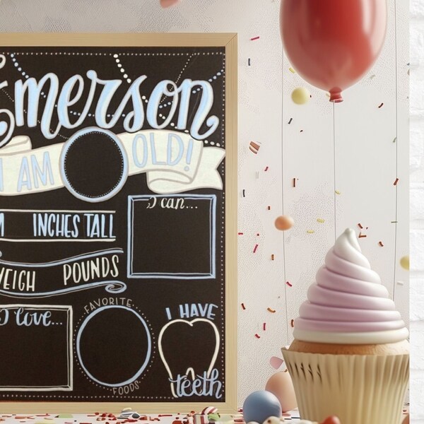 Chalkboard Photo Prop - Etsy