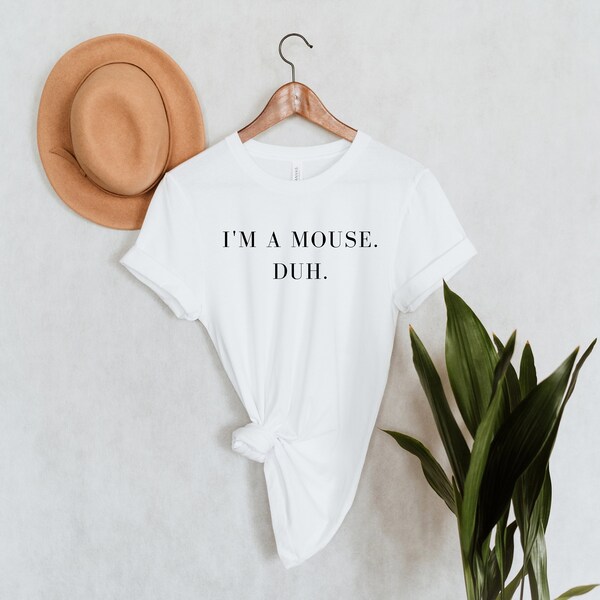 Im a Mouse Duh Svg - Etsy