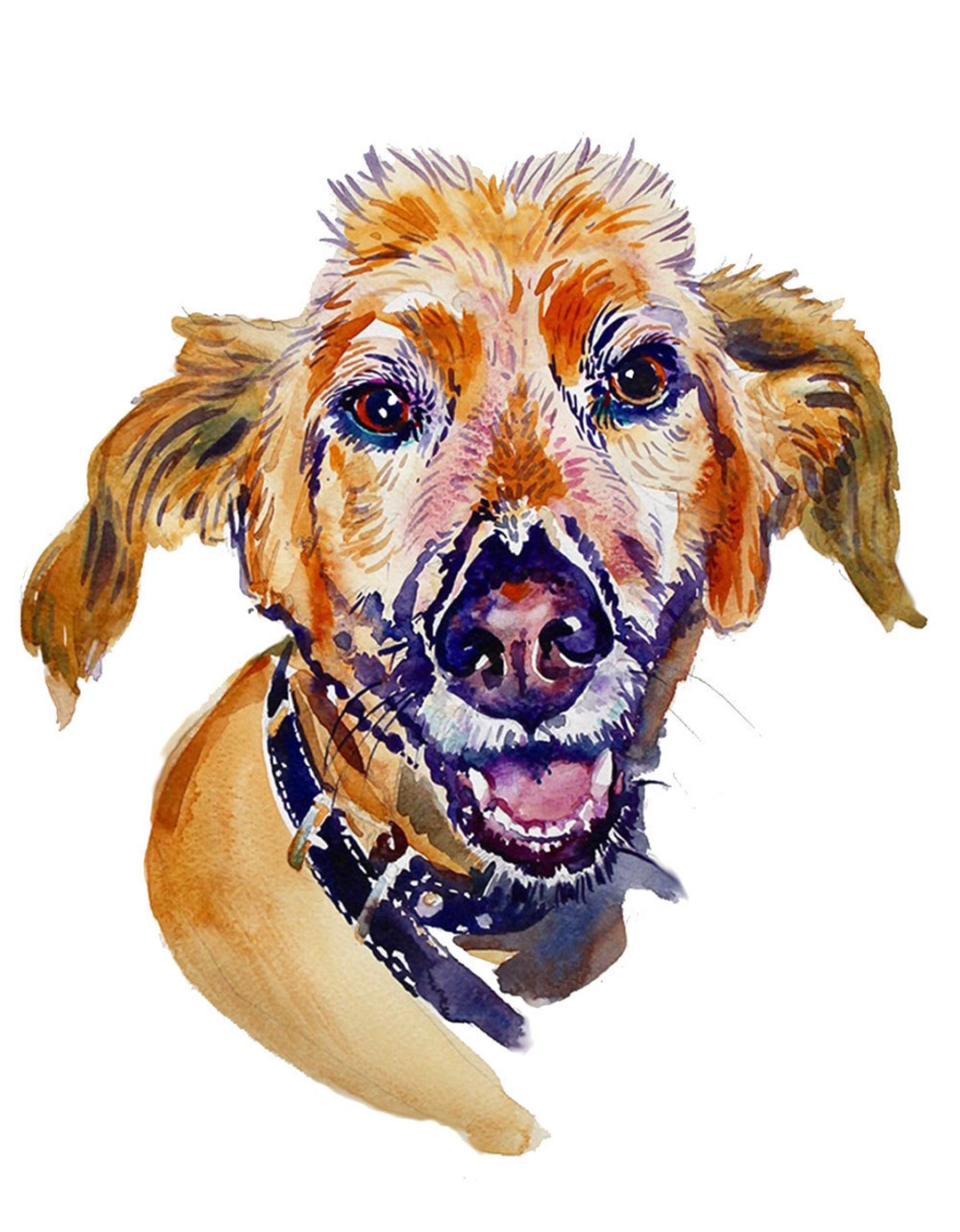 Ritratto di animale domestico, pittura, ritratto personalizzato ...