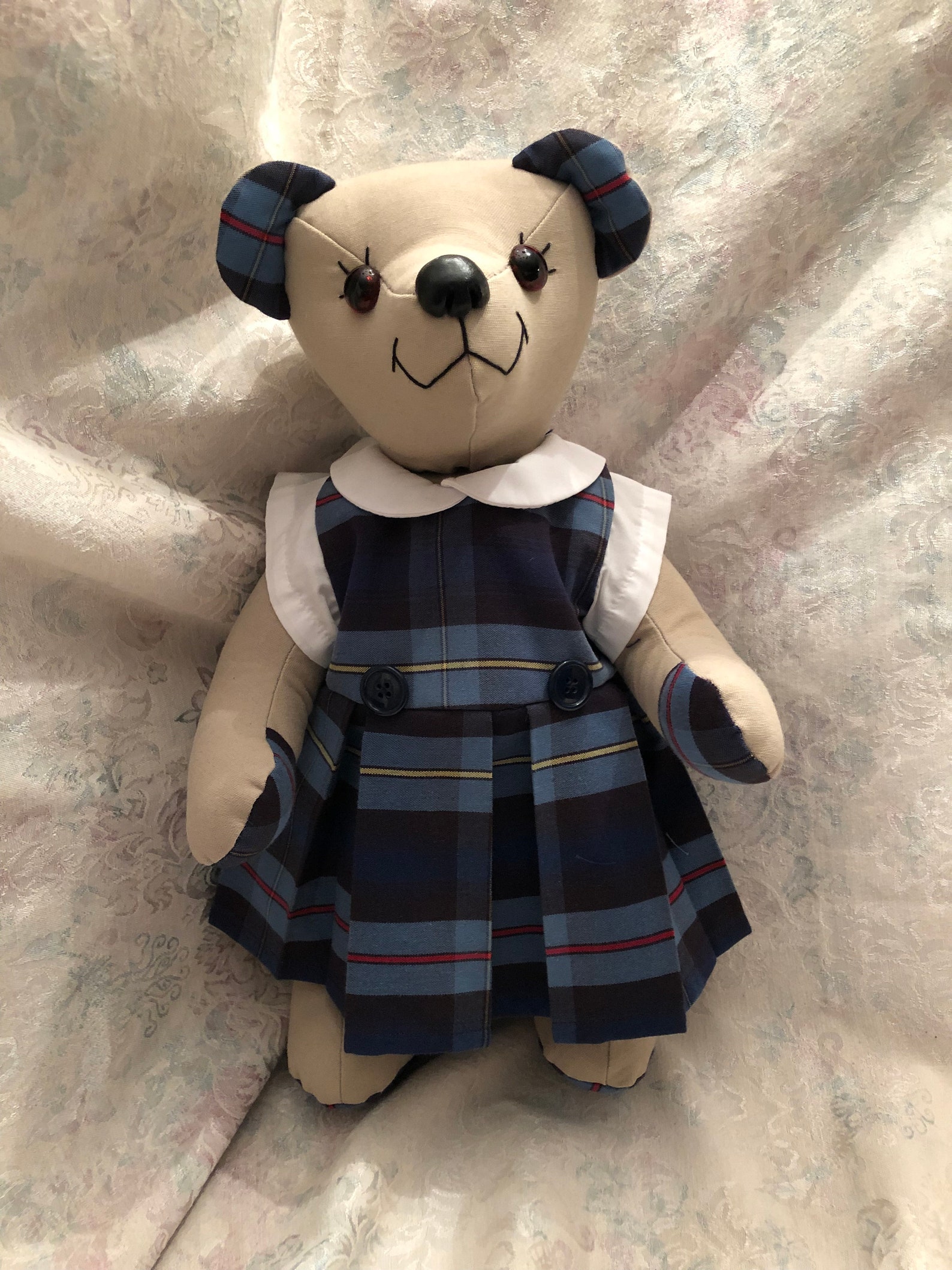 Memory Bear, Custom Teddy Bear, Keepsake Bear, Jointed Bear, Special ...