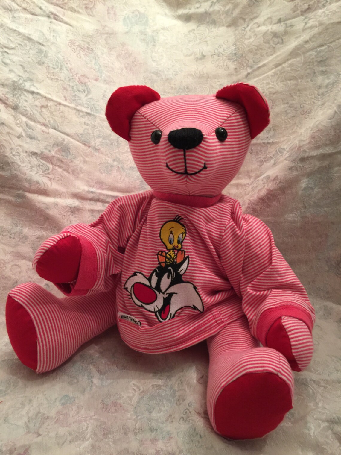 Memory Bear, Custom Teddy Bear, Keepsake Bear, Jointed Bear, Special ...
