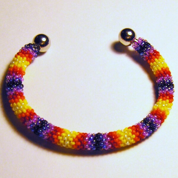 Peyote Bangle - Etsy