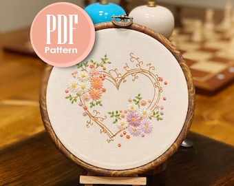 Instant Download Embroidery PDF Strawberry Hand Embroidery Pattern for ...