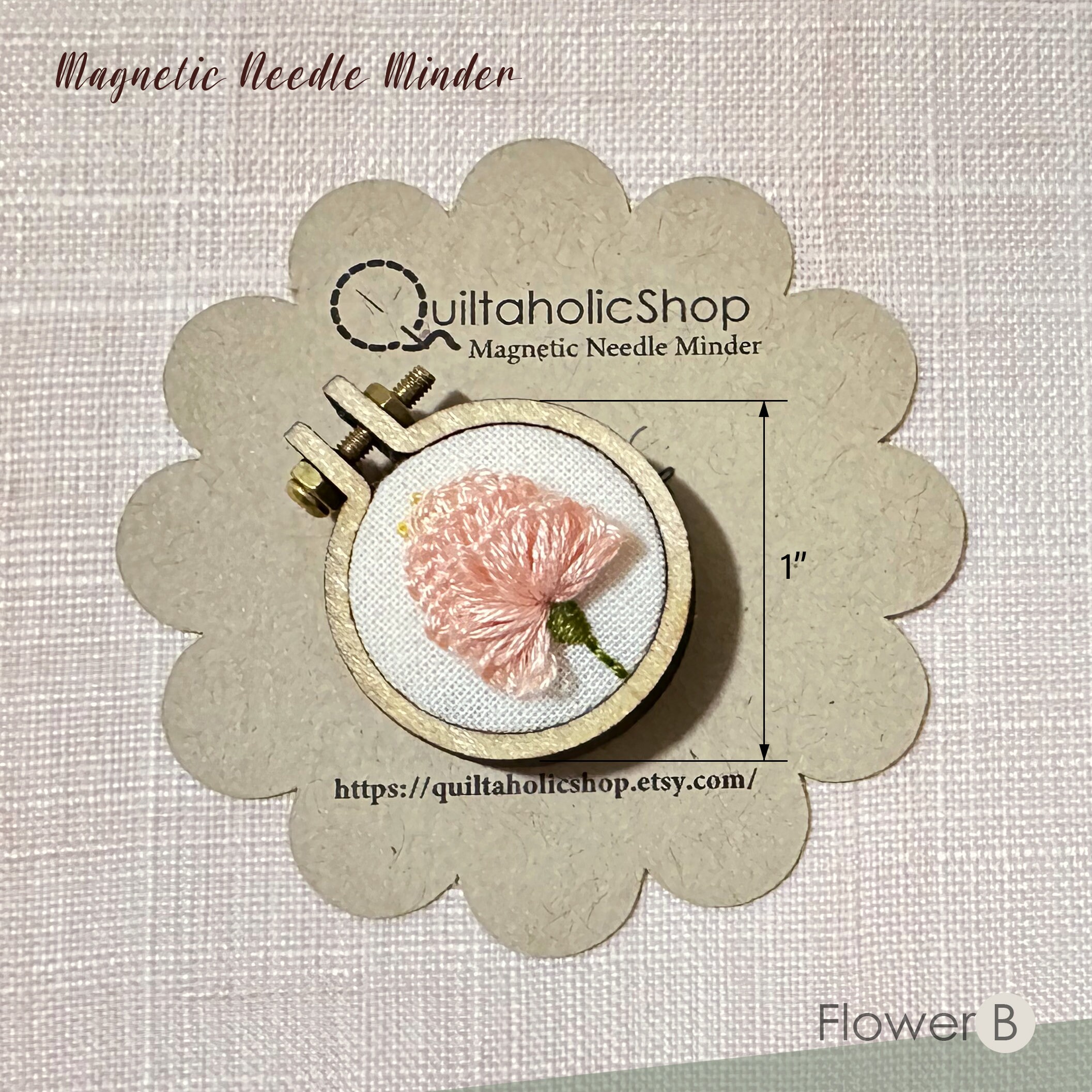 Mini Hoop Needle Minder, Needle Holder, Needle Keeper, Refrigerator ...