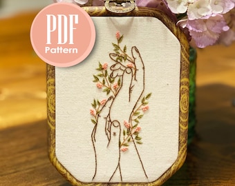 Instant Download Embroidery PDF Strawberry Hand Embroidery Pattern for ...