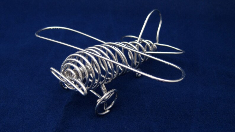 Wire Airplane | Etsy