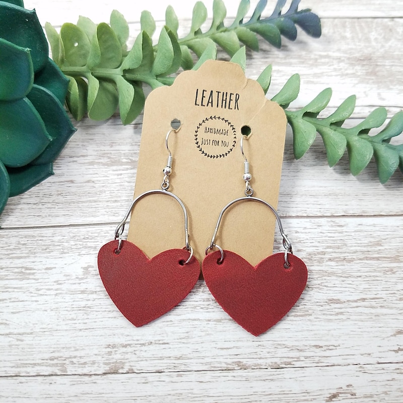 Leather Heart Shape - Etsy