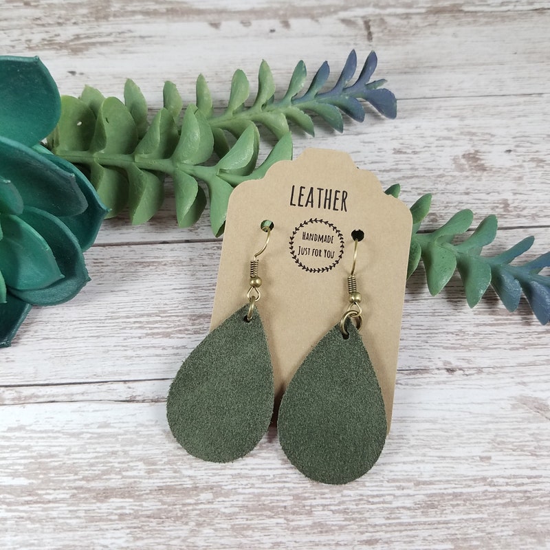 Green Teardrop - Etsy