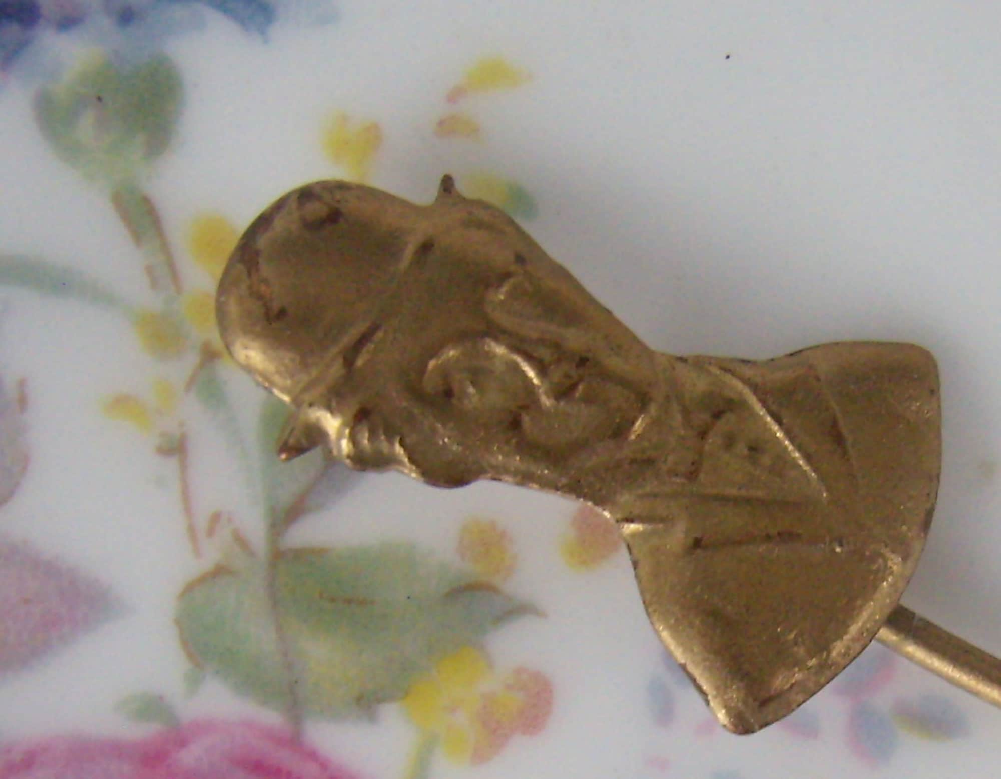 Antique Vintage CHARLIE CHAPLIN Stick Pin....brass Lapel - Etsy UK