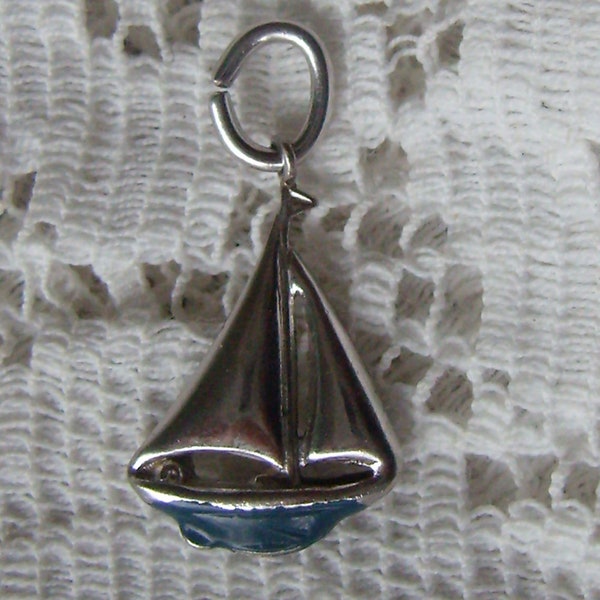 Sailboat Charm - Etsy