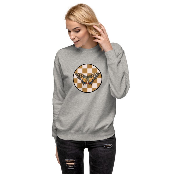 Checkerboard Sweater - Etsy