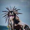 Pheasent Feather Custom Headdress Volva Witch Costume Headband - Etsy