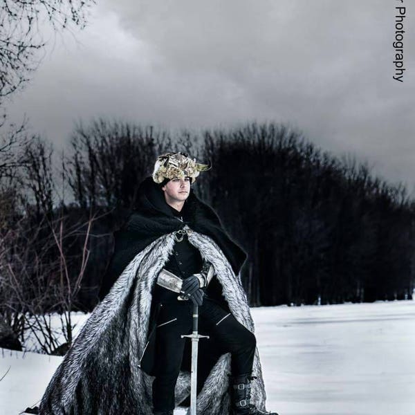 Wolf Pelt Cloak - Etsy