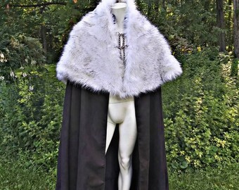 Medieval White Cloak - Etsy