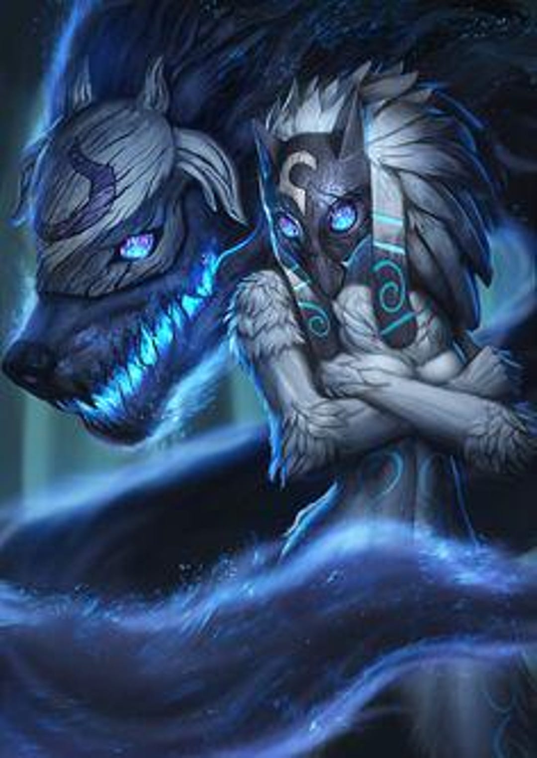 Custom League of Legends Wolf Inspired Costume - Etsy