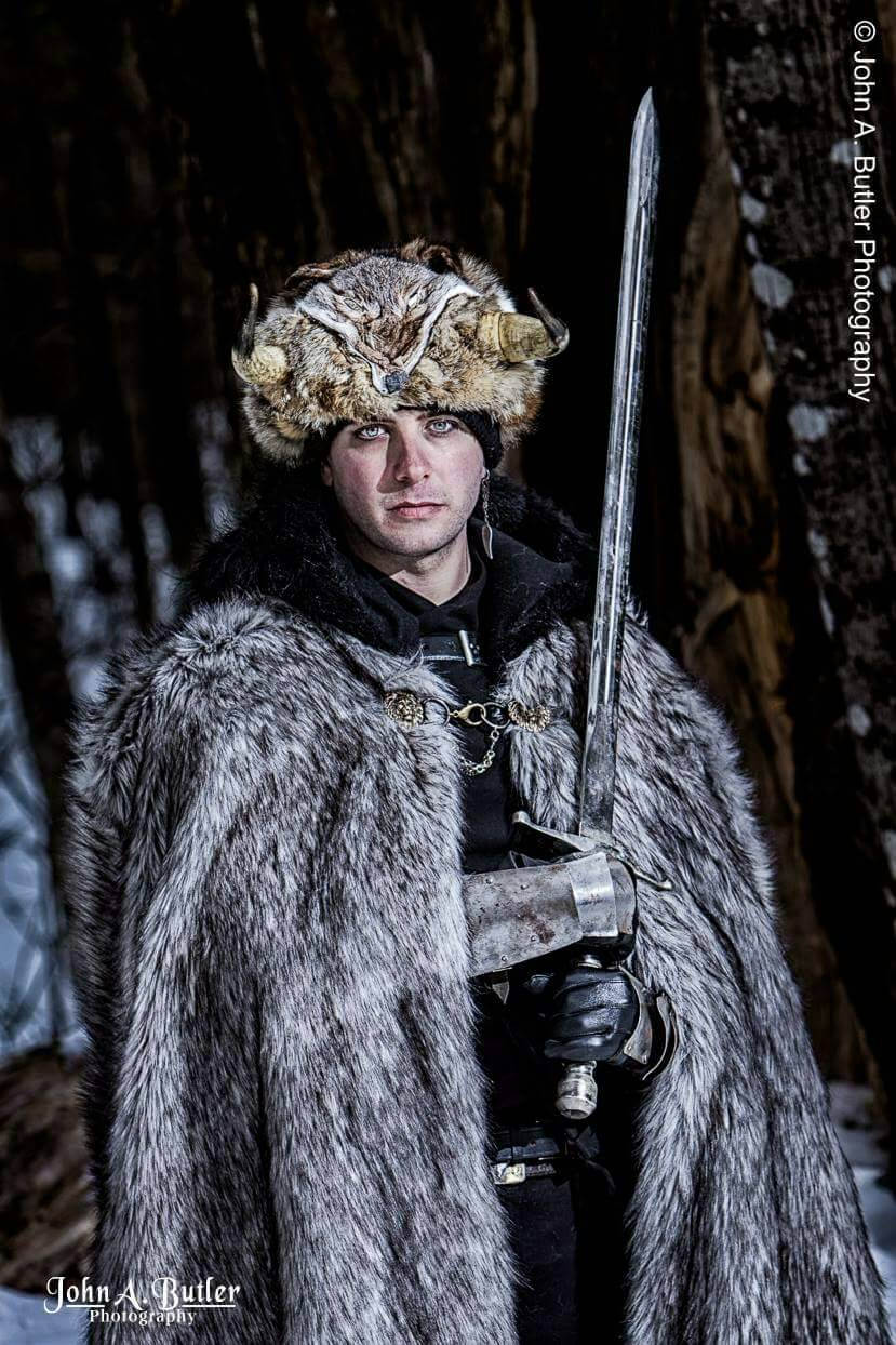 Dire Wolf Cloak Fur Cloak Faux Fur Warm Coat Custom - Etsy Canada