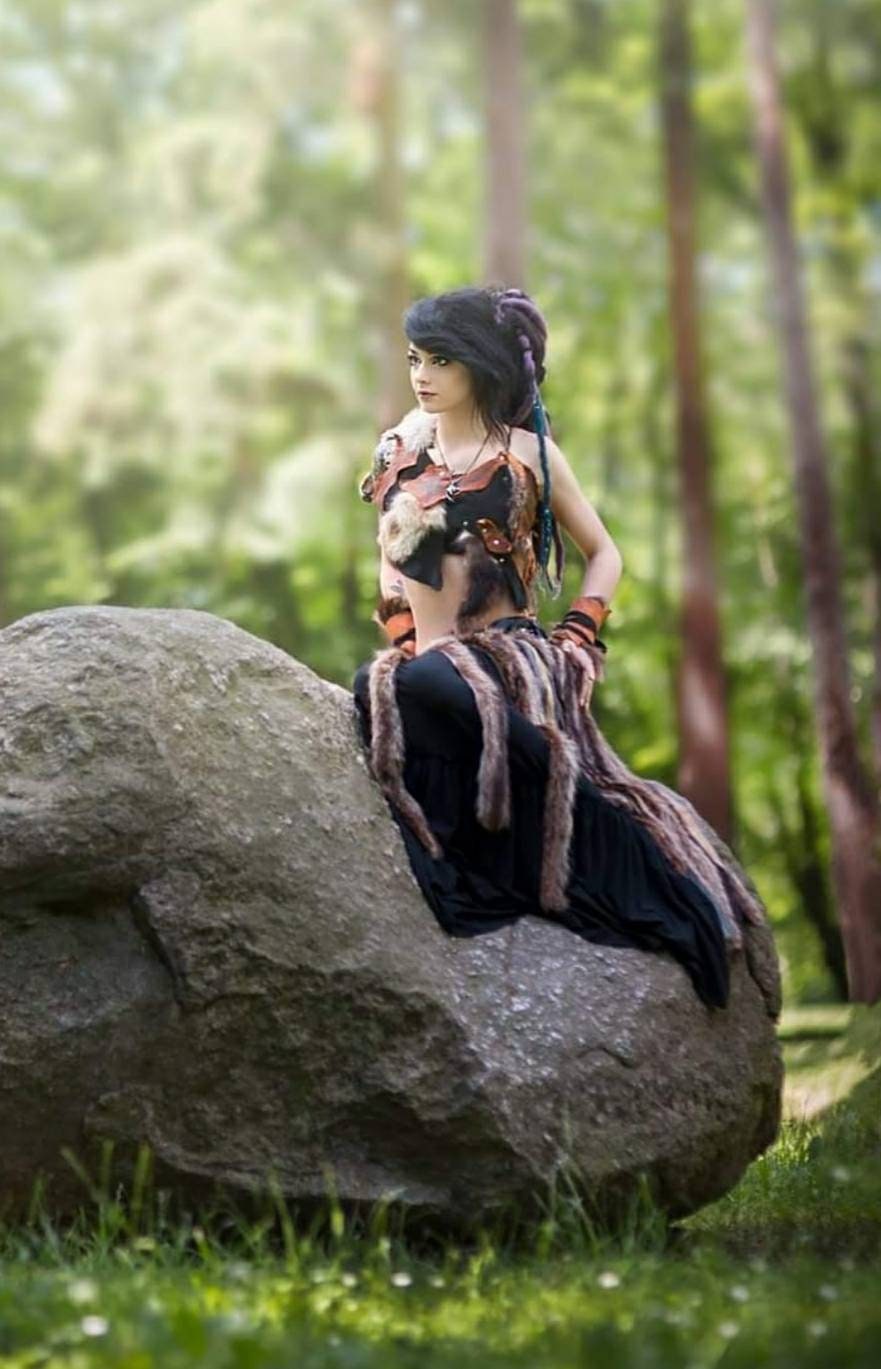 Tribal Costume Primitive Costume Barbarian Pagan Fashion - Etsy