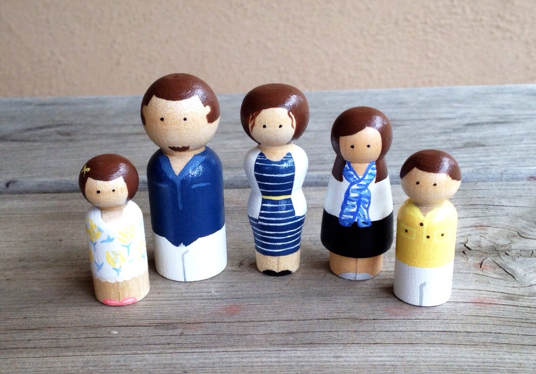 Custom Family Set of 5 - Etsy