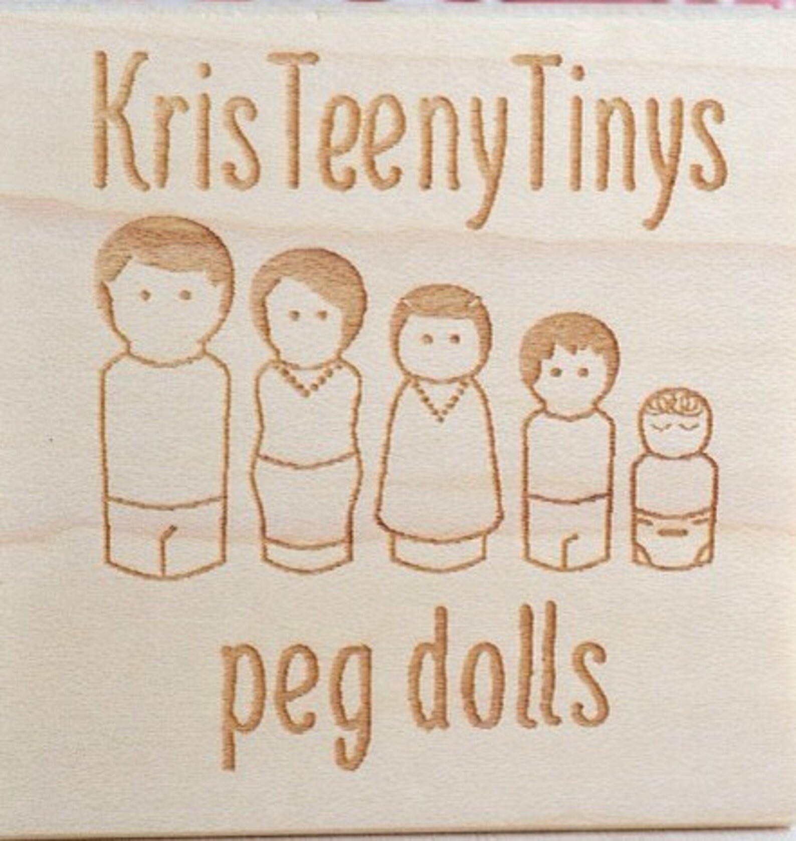 Cowboy Peg People Set - Etsy