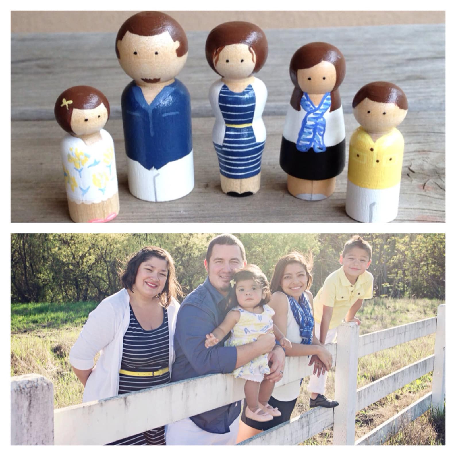 Custom Family Set of 5 - Etsy