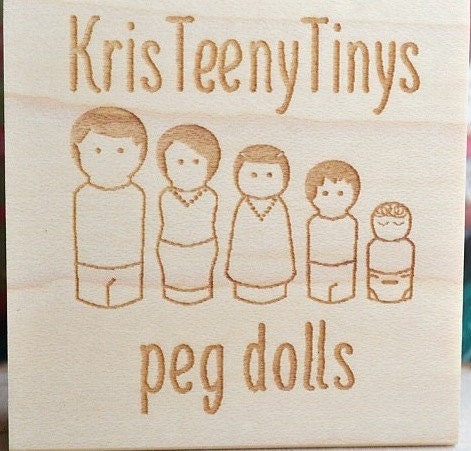 Despicable Me Wood Peg Doll Set - Etsy