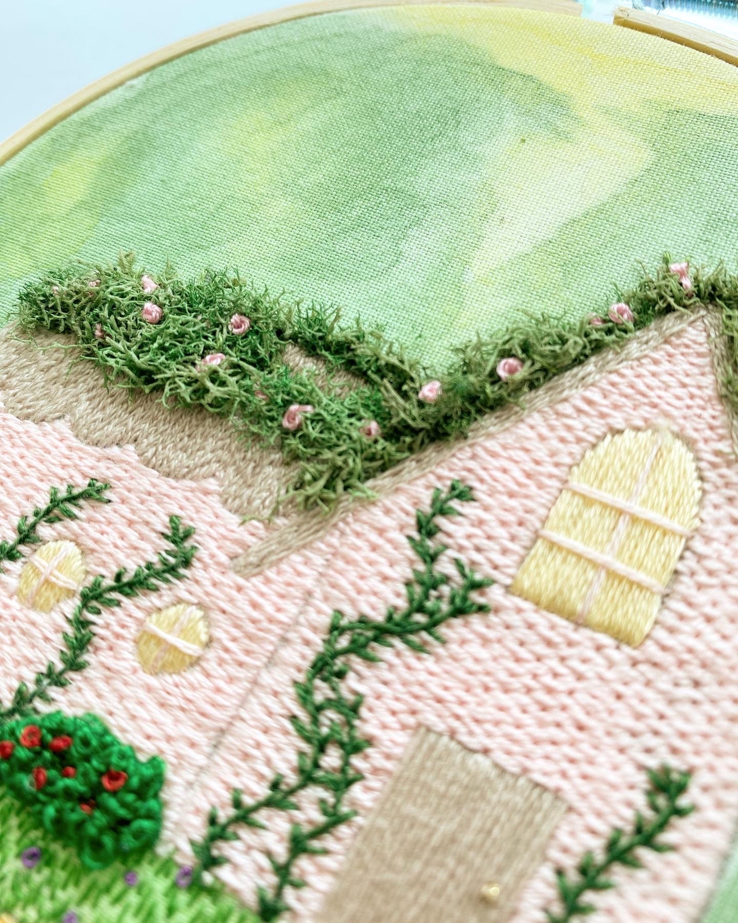 Magical Cottage - Cottagecore Embroidery - Etsy