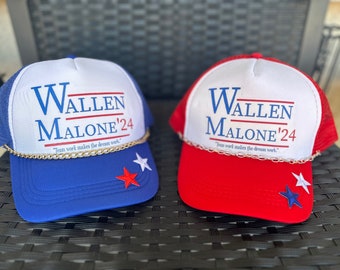 Morgan Wallen Post Malone Trucker Hat - Etsy