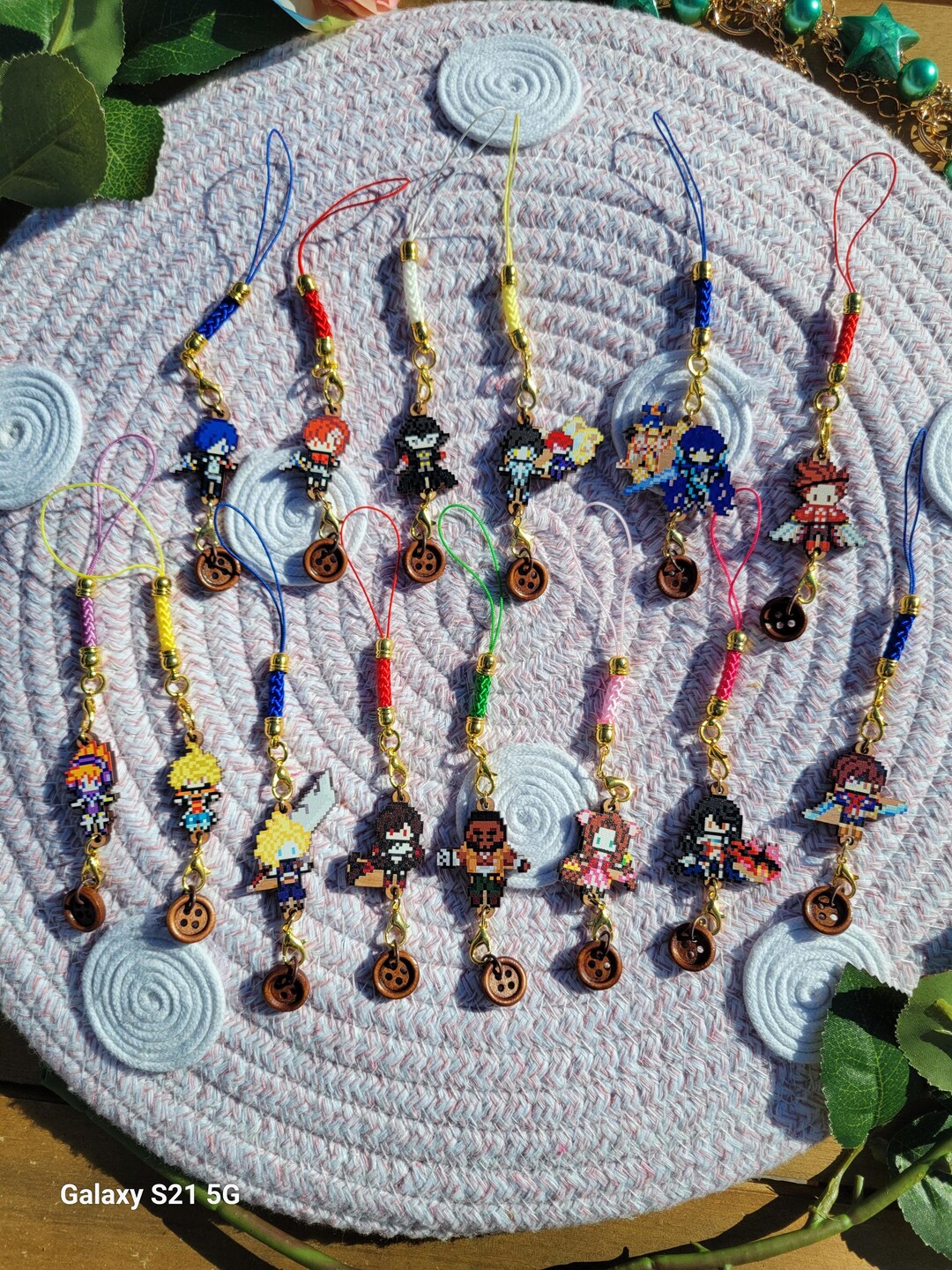 JRPG Miniature Natural Wooden Pixel Art Charms (pick Any 2 for 25 Deal ...