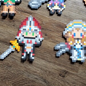 Lunar Silver Star Story Complete Inspired Perlers (alex Noa ...