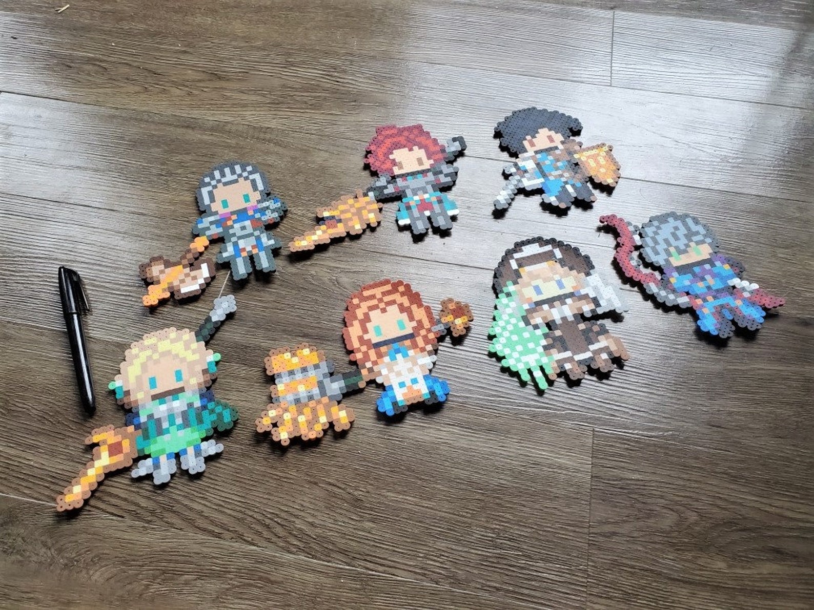 FE3H Blue Lions Timeskip Perlers dedue Sylvain Felix - Etsy