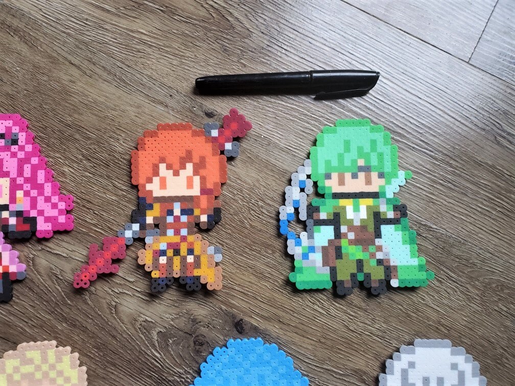 FE3H Golden Deer Timeskip Perlers (hilda, Leonie, Ignatz, Lorenz ...