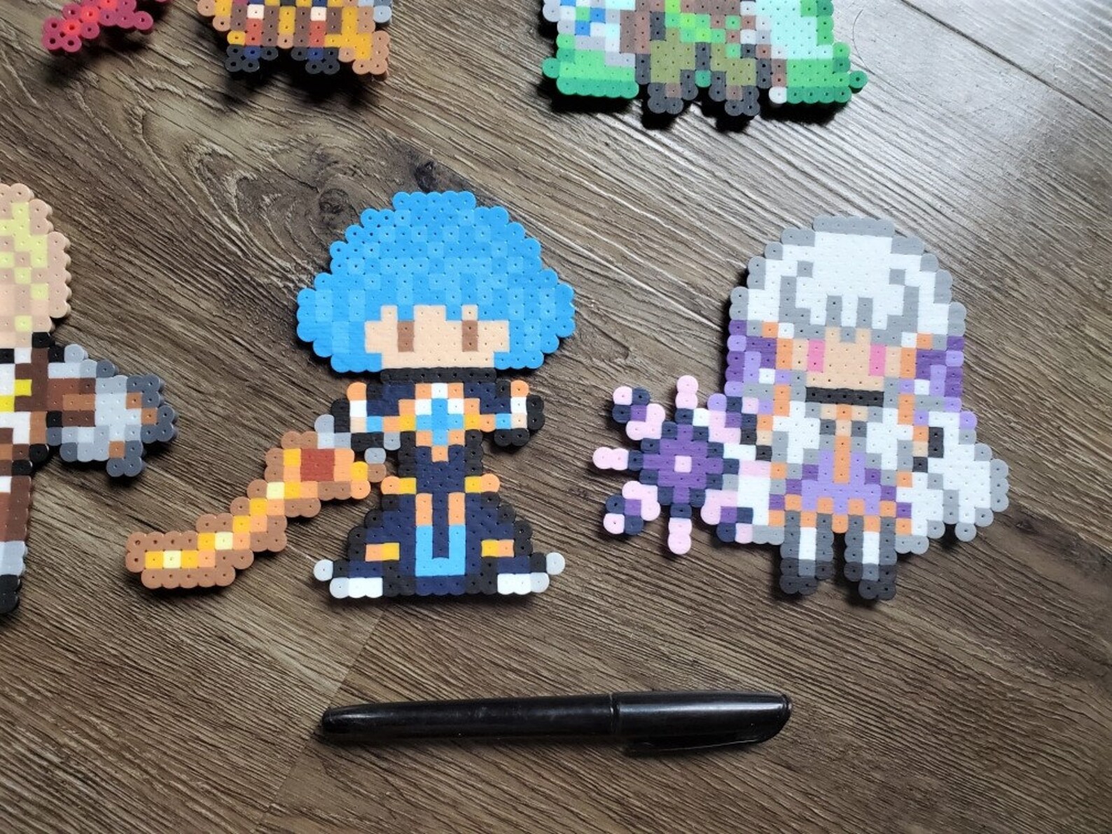 FE3H Golden Deer Timeskip Perlers (hilda, Leonie, Ignatz, Lorenz ...