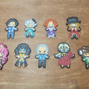 Zero Escape Virtue's Last Reward (VLR) Inspired Perlers (sigma, Phi ...
