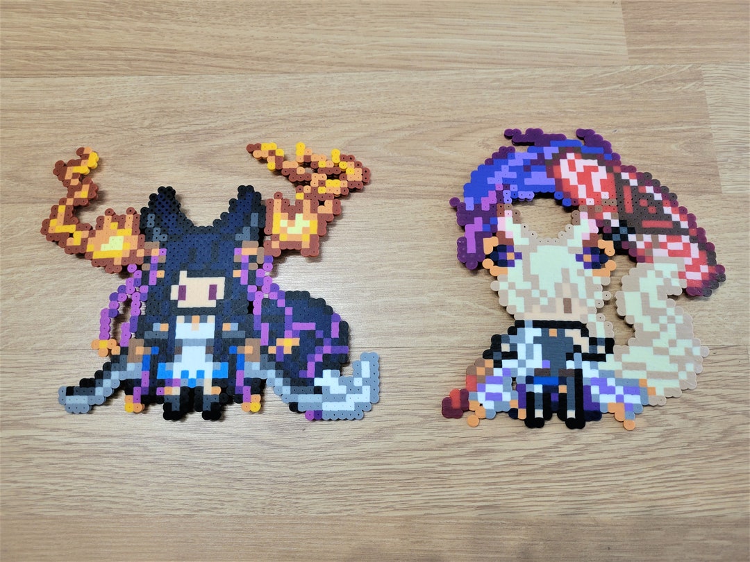 GBF Inspired Perlers Foxflame Users (yuel, Societte, Kou) - Etsy