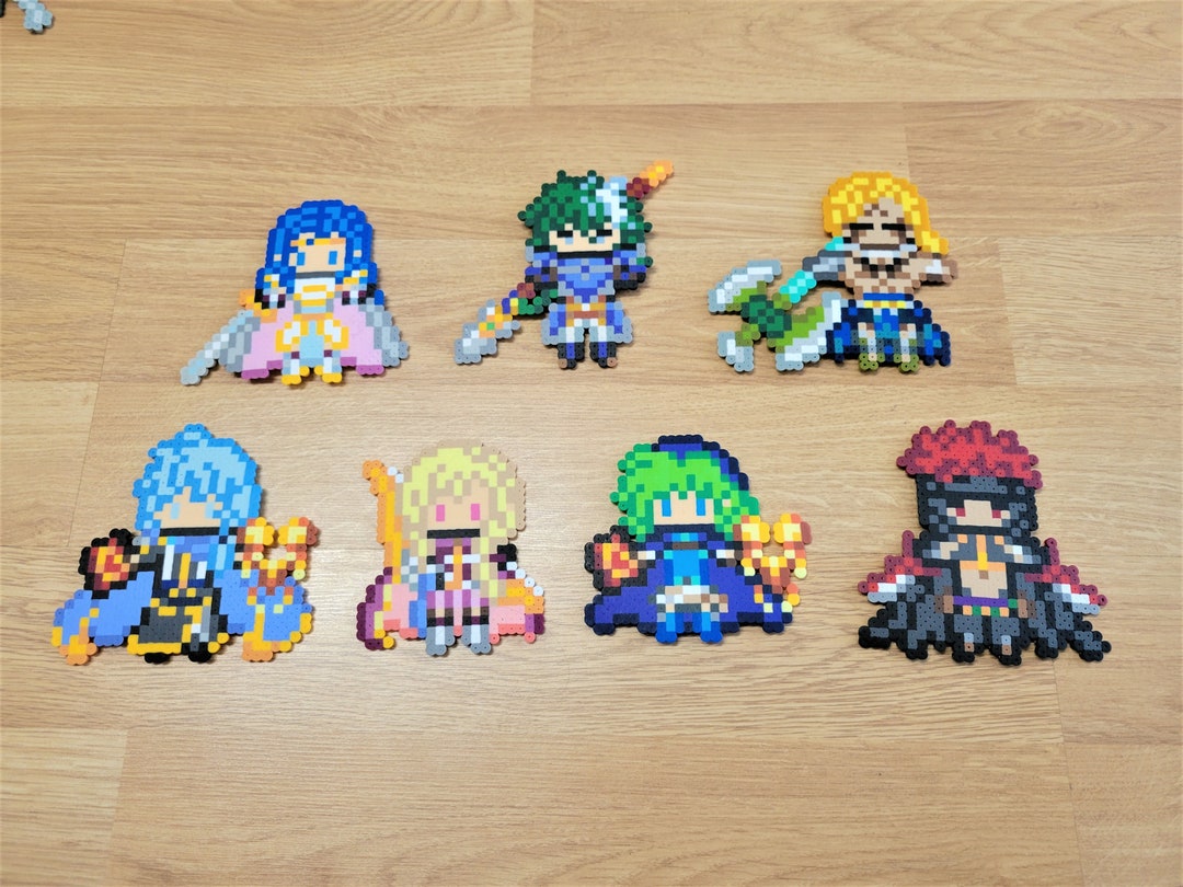 FE7 Story Characters Part 2 (isadora,heath,hawkeye,geitz,pent,louise ...