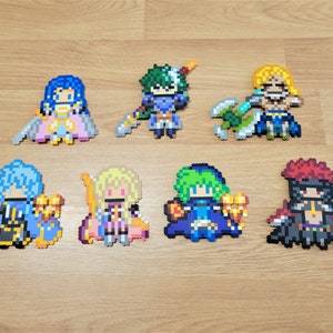 FE7 Story Characters Part 2 (isadora,heath,hawkeye,geitz,pent,louise ...